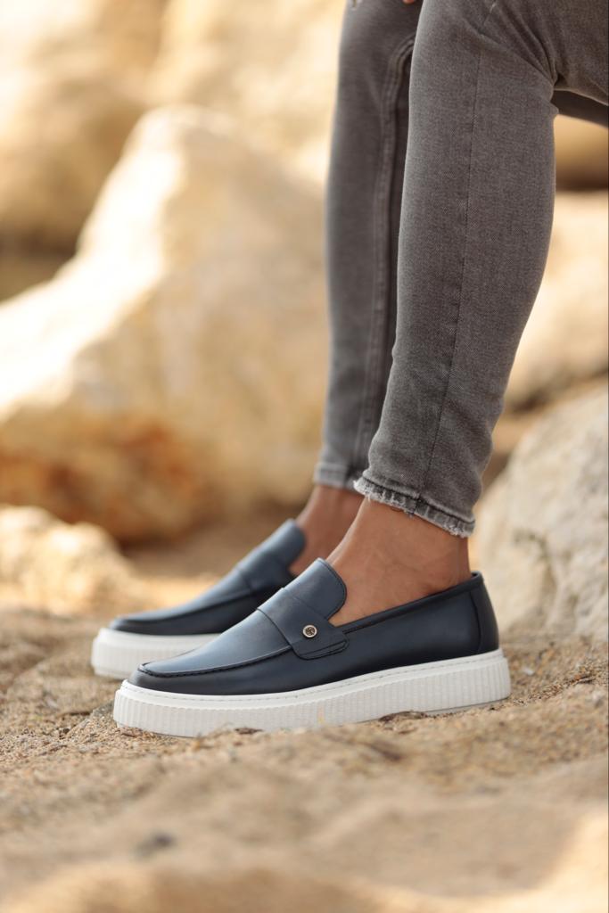Ace Eva Sole Blue Sneakers | BOJONI