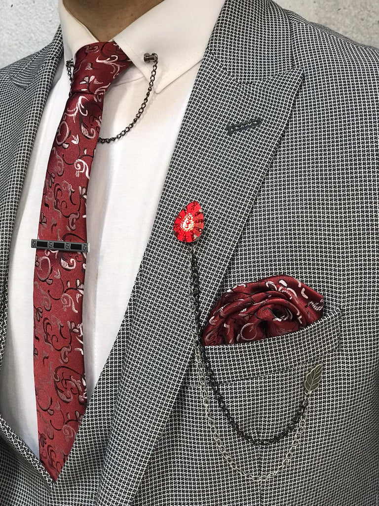 Bossi Slim-Fit Gray | BOJONI