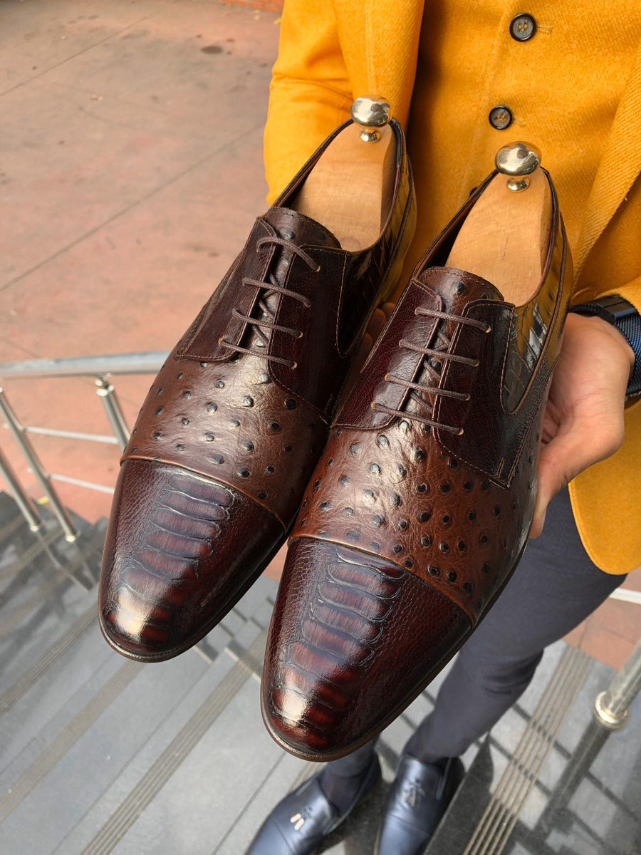 Sardinelli Classic Leather Shoes Brown | BOJONI