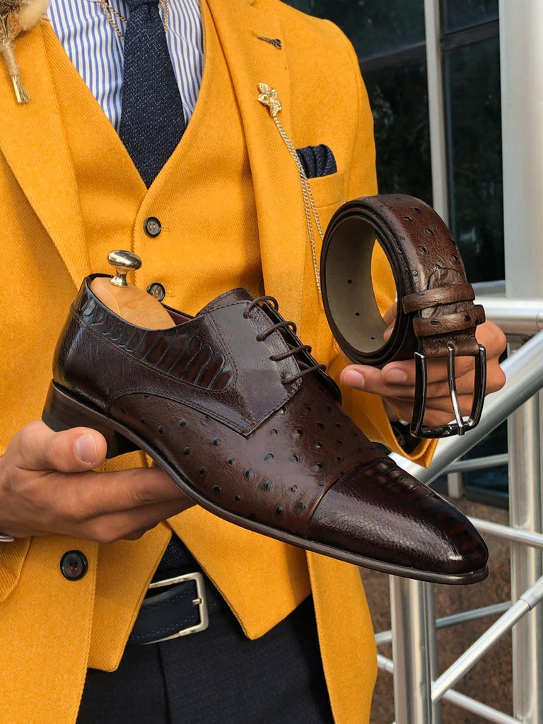 Sardinelli Classic Leather Shoes Brown | BOJONI