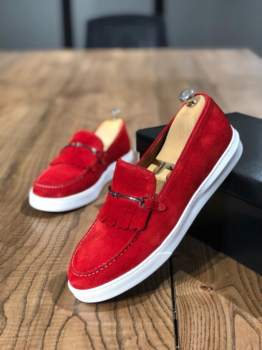 Suade Calf-Leather Shoes (6 Colors) | BOJONI